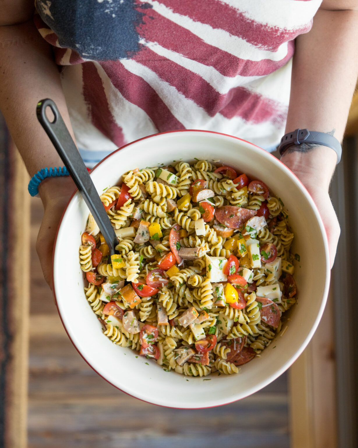 Easy Summer Italian Pasta Salad - Greenridge
